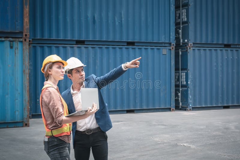 Container Shipping Logistics Engineering of Import/Export ...