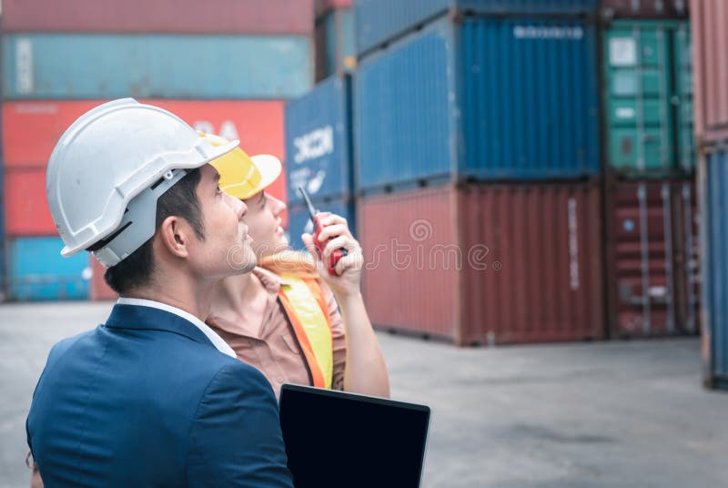 Container Shipping Logistics Engineering of Import/Export ...