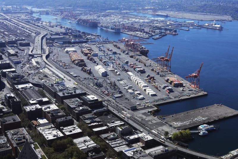 138 Seattle Container Terminal Stock Photos - Free & Royalty-Free Stock ...