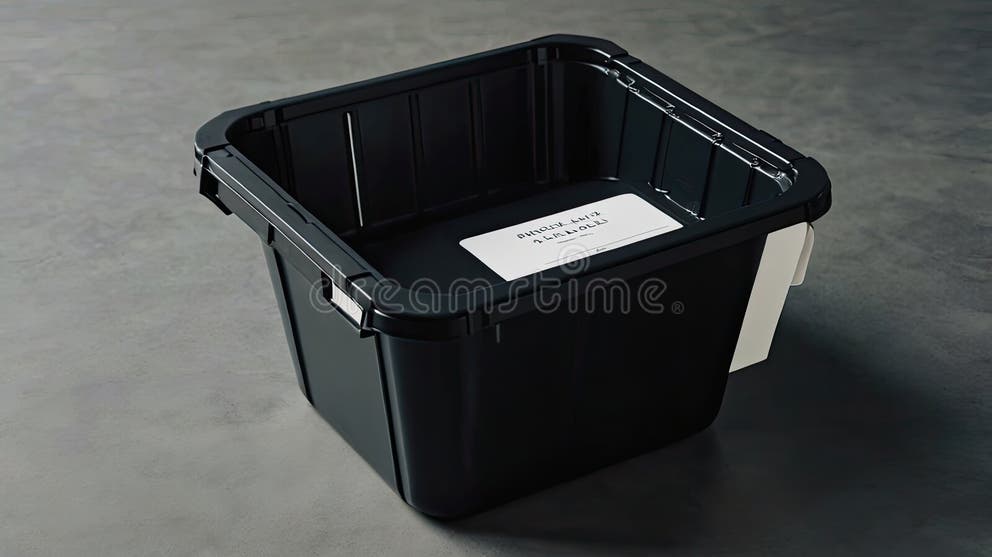 The Container is Rectangular and Has a Slightly Rounded Top. it S a ...