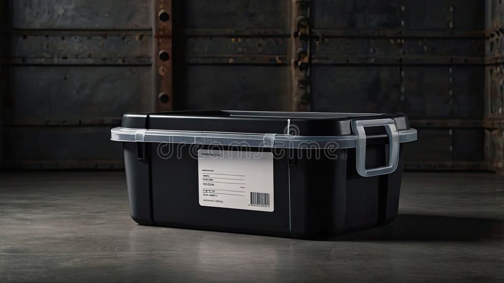 The Container is Rectangular and Has a Slightly Rounded Top. it S a ...