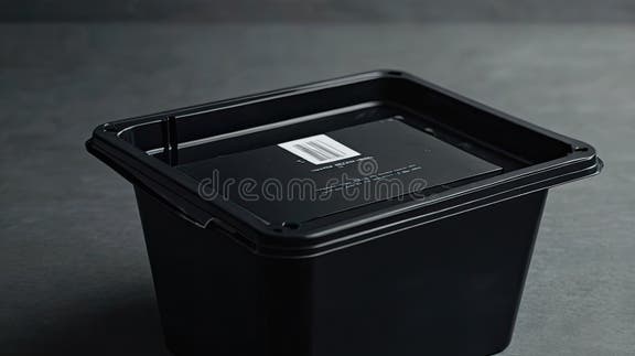 The Container is Rectangular and Has a Slightly Rounded Top. it S a ...