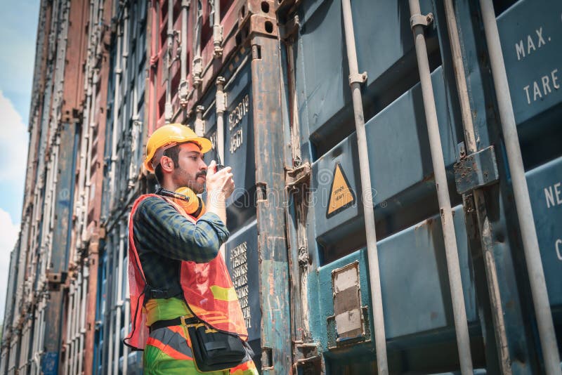 Container Supervisor Control Import/Export while Inspecting Containers ...