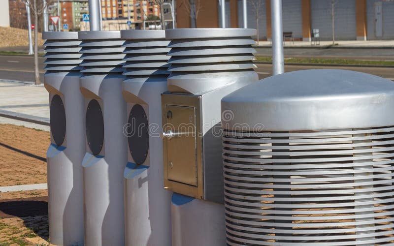 Container System for the Selective Collection of Garbage or Wast Stock ...