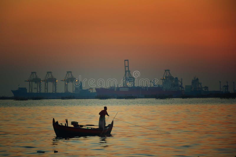 Container terminal editorial stock photo. Image of terminal - 58929218