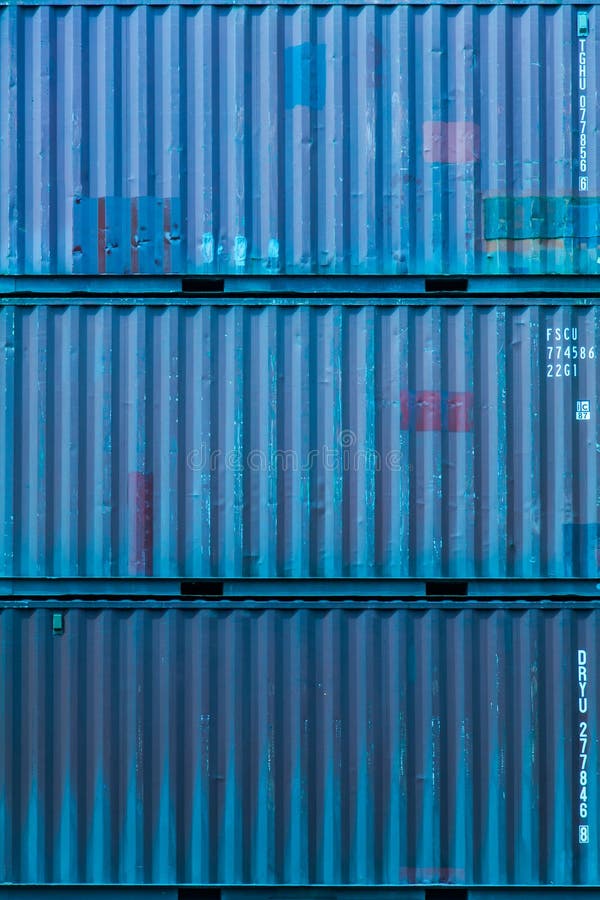 Container Terminal Fragment Stock Photo - Image of exchange, business ...