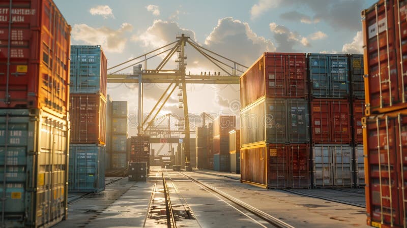 Terminal Containers Stock Illustrations – 10,103 Terminal Containers ...