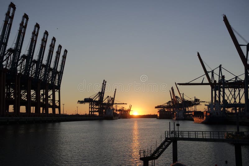 Container terminal stock photo. Image of shipping, globalization - 57718294