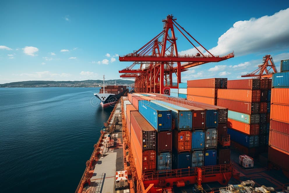 Container Terminal for Loading and Unloading of Bulk Cargo by Ship ...