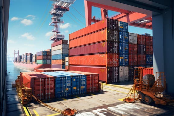 Container Terminal for Loading and Unloading of Bulk Cargo by Ship ...