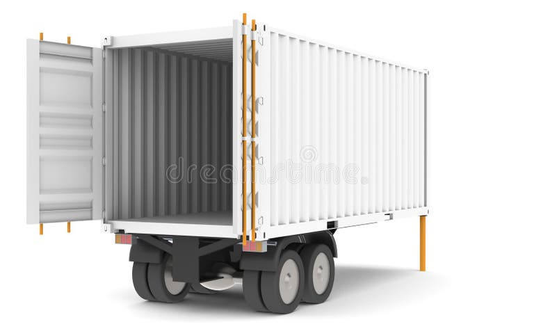Shipping Container Unload Stock Illustrations – 2,100 Shipping ...