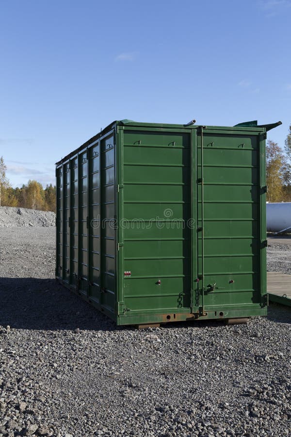 Container for transport stock photo. Image of outdoor - 60068340