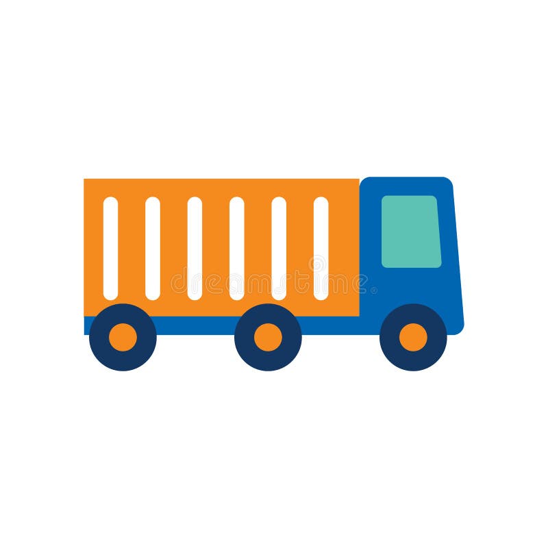 Container Truck Logo Icon Design Stock Vector - Illustration of symbol ...