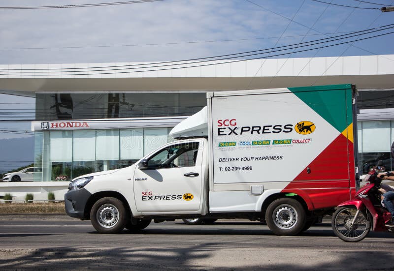 Container Truck of SCG Logistics Transportation Company Editorial Image ... Container Truck of SCG Logistics Transportation Company Editorial Image ...