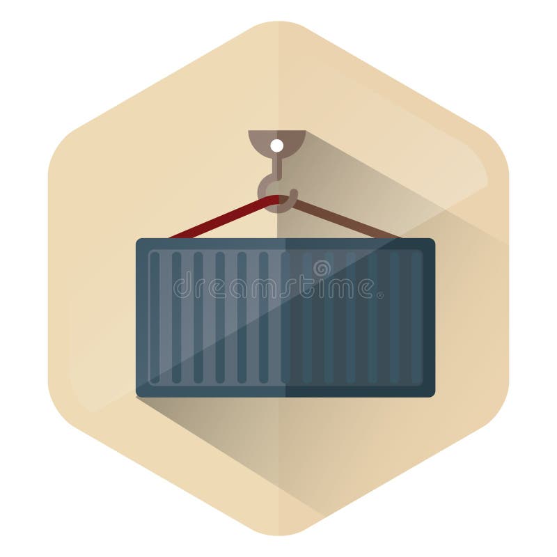 Container. Vector Illustration Decorative Design Stock Vector ...