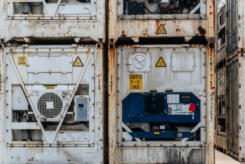 Container Wall Cargo Container Close Up Texture Background Stock Photo ...