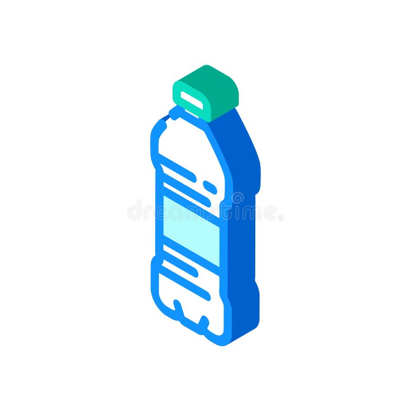 Container Water Plastic Bottle Isometric Icon Vector Illustration Stock ...