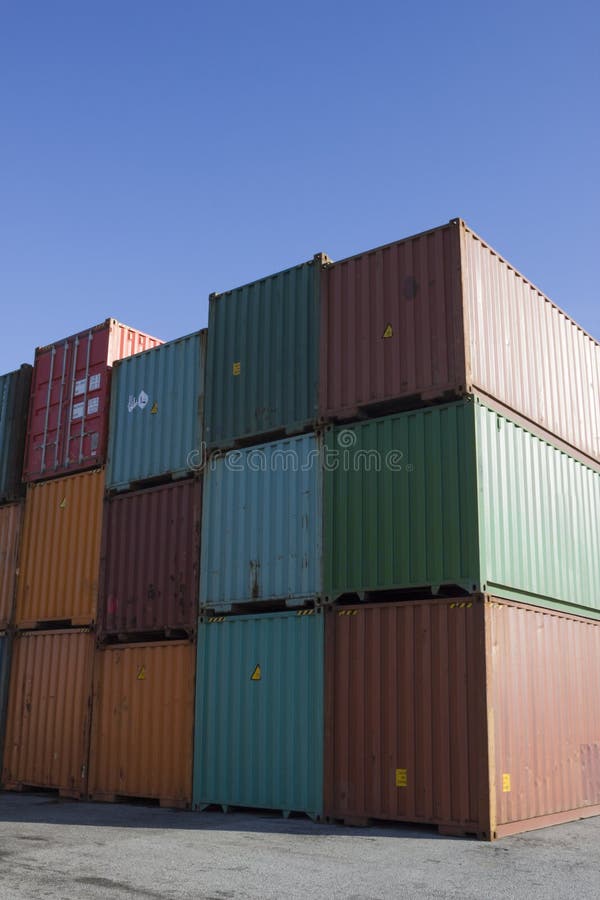 Containers stock image. Image of containers, containerized - 46087391