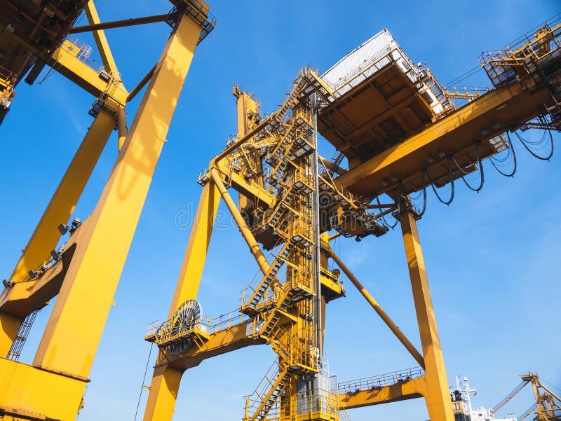 Containers Cargo Shipping Logistic Freight Warehouse Transport Stock ...