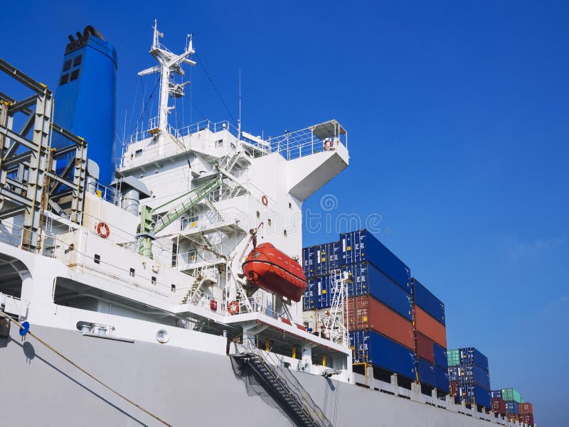 Containers Cargo Shipping Logistic Freight Warehouse Transport Business ...