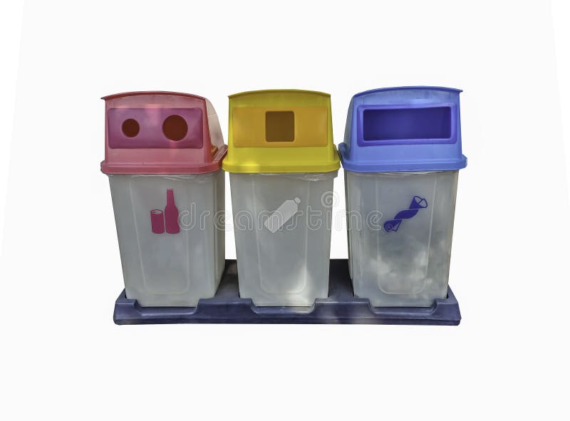 Containers that Hold Different Colored Litter that Hold Different Types ...