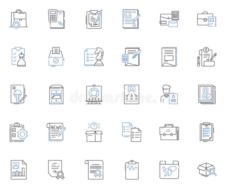 Containers and Data Line Icons Collection. Data-driven , Containerized , Segmentation ...