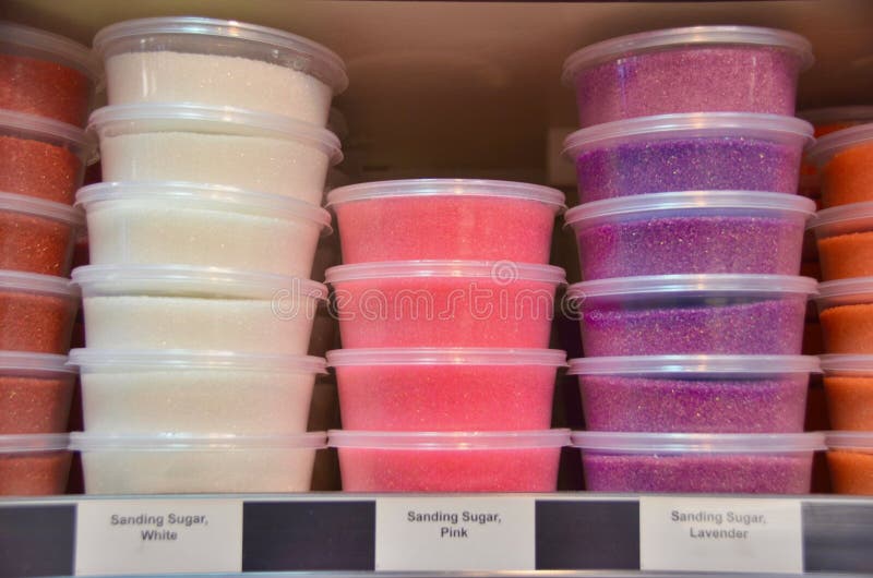 Colored Sugar stock photo. Image of melt, colored, sprinkle - 131865794