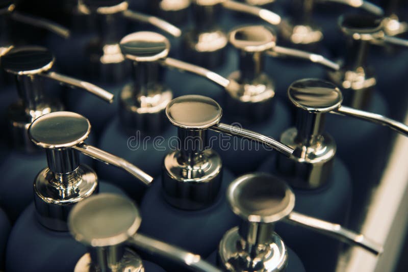 Containers for liquid soap stock photo. Image of hygiene - 89439544