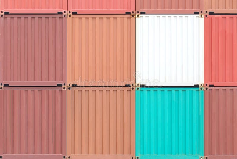 Containers shipping stock photo. Image of heavy, commercial - 32883624