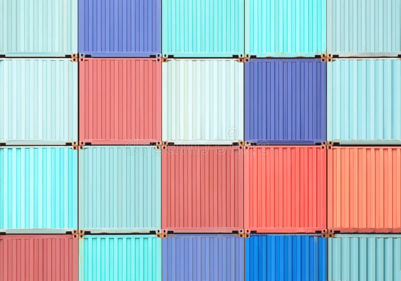 Containers shipping stock photo. Image of shipping, pattern - 33714852