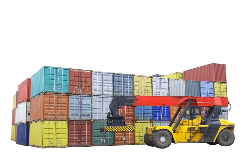 Shipping Container in Man S Hand Stock Image - Image of dispatch ...