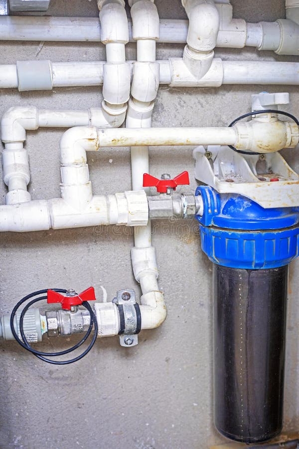 Contaminated Filter for Drinking Water in the House. Stock Photo ...