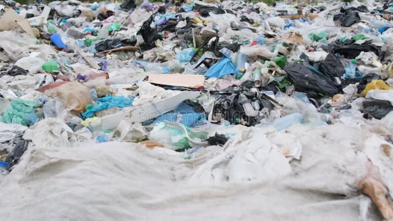 Contaminated Ocean Beaches with Plastic Debris. Plastic Waste ...