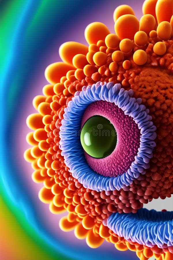 Contamination Danger, Illustrated with a Micro Insect Parasite Under ...