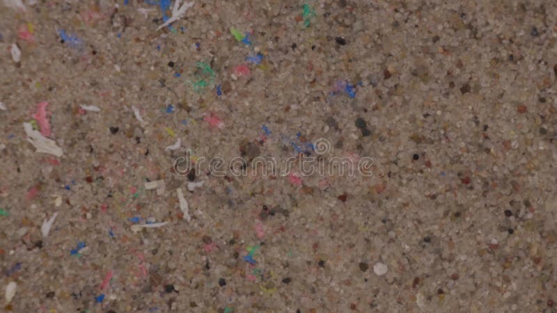 Microplastic in Sand, Contaminated Soil. an Environmental Problem ...