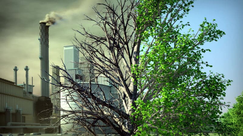 Contamination of nature stock video. Video of global - 209491747