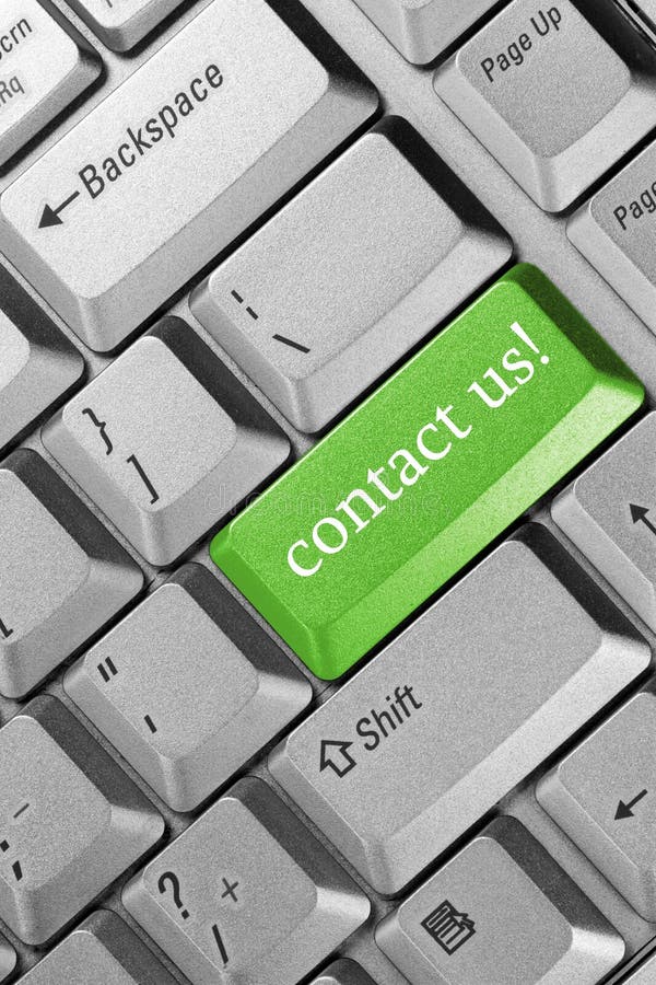 Contate-nos conceito imagem de stock. Imagem de verde - 55382067