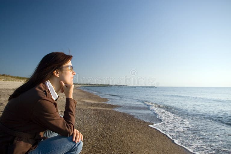 512 Contemplating Ocean Waves Stock Photos - Free & Royalty-Free Stock ...