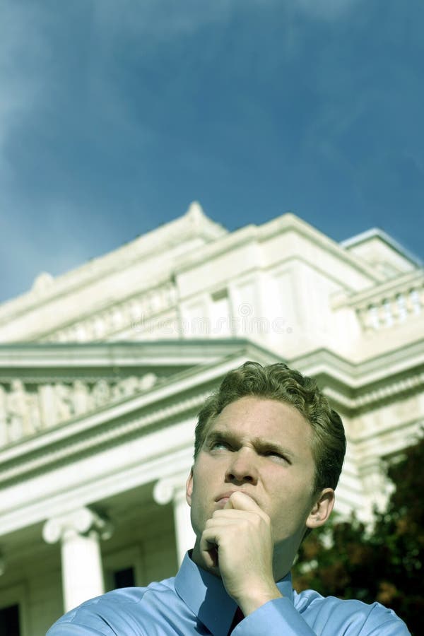 Contemplation stock image. Image of office, person, professional - 32559