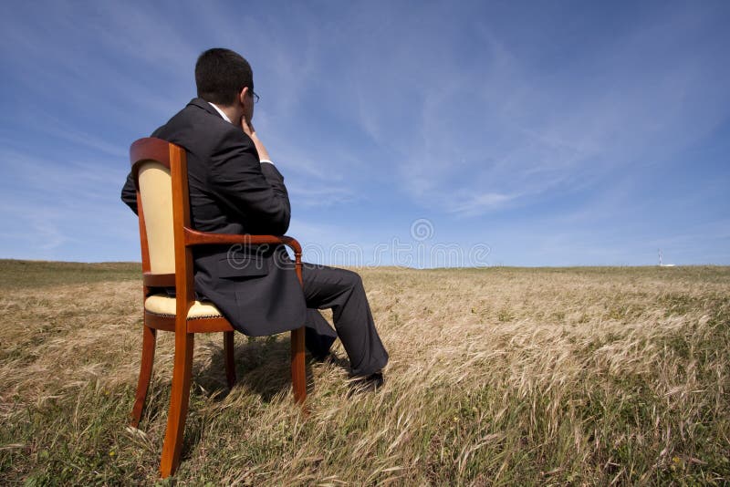 Contemplation stock photo. Image of dream, ecology, field - 9130714