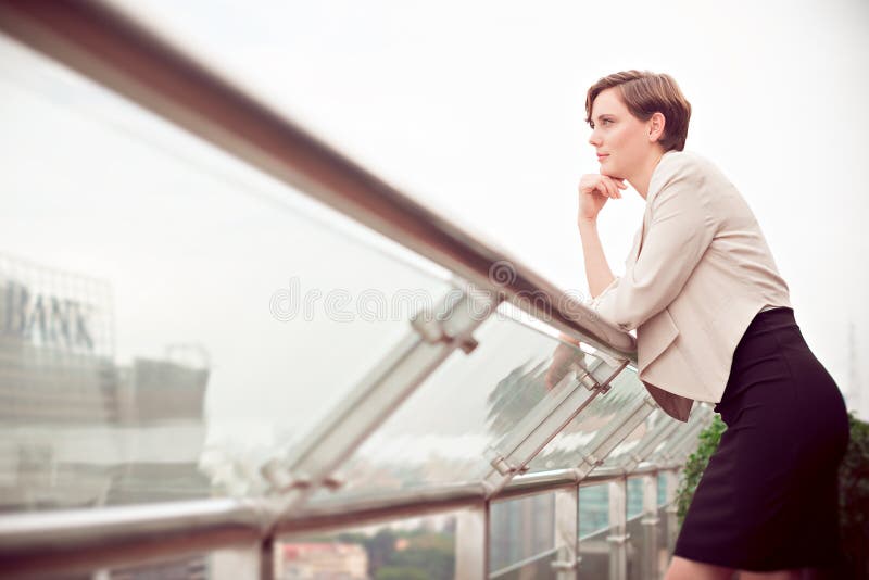 Contemplation stock photo. Image of employee, caucasian - 35561184