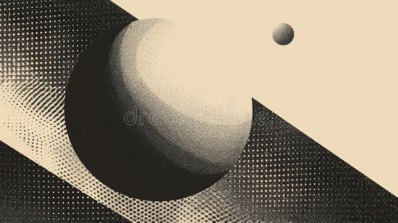 Contemplative Abstract Female Line Art Stock Image - Image of ...