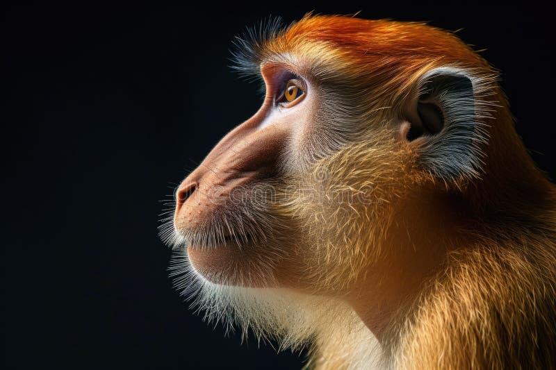 Side Profile Monkey Stock Illustrations – 86 Side Profile Monkey Stock ...