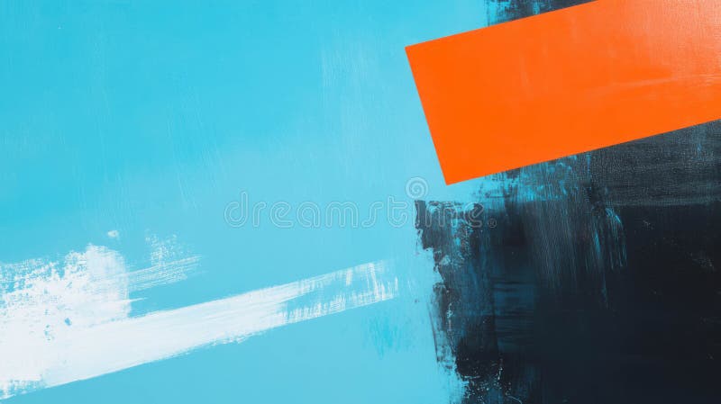 Contemporary Abstract Design with Bold Colors and Dynamic Shapes Stock ...