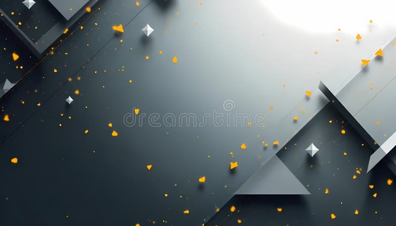 A Contemporary Abstract Design with Dynamic Geometric Forms and Golden ...