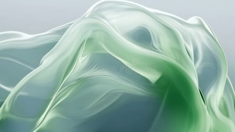 A Contemporary Abstract Design with a Focus on Organic Shapes and Fluid ...