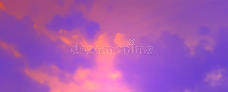 Contemporary Abstract Gradient Sky Background Stock Illustration ...