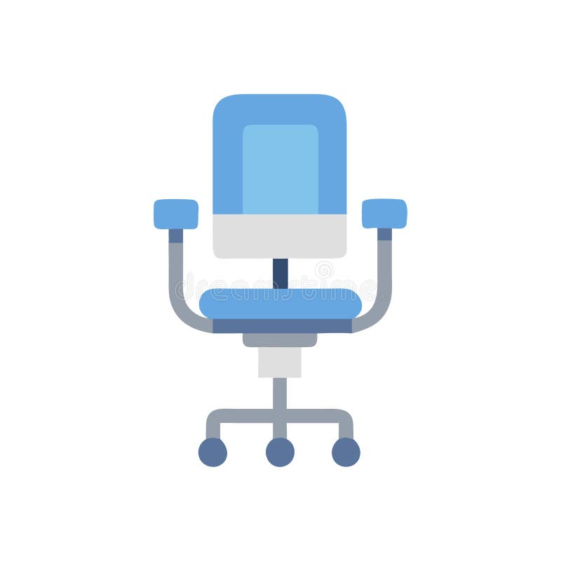 Contemporary Adjustable Chair Symbol Stock Illustration - Illustration ...