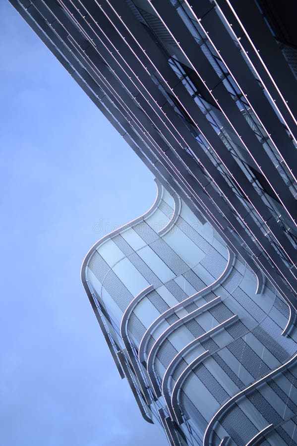 Contemporary Architecture View from the Windows Stock Photo - Image of ...