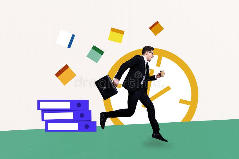 Punctuality Work Planner Stock Illustrations – 165 Punctuality Work ...